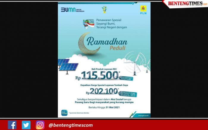 Promo PLN, Tambah Daya Listrik Lebih Murah, Cukup Rp200 Ribu – Benteng Times